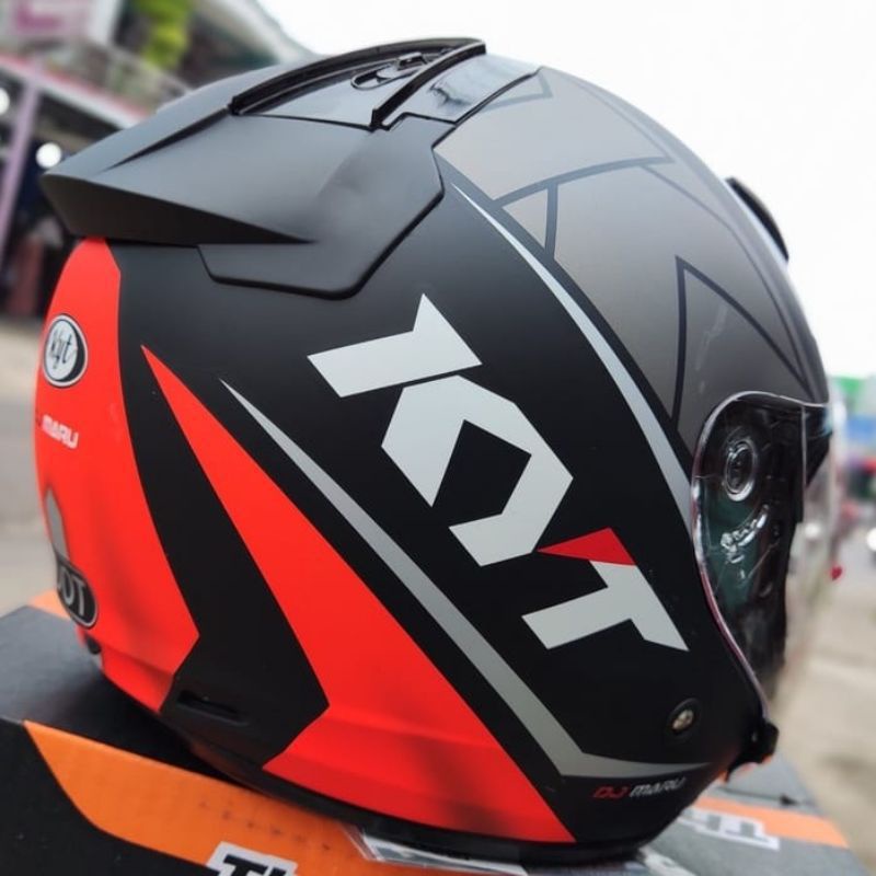 Jual Helm KYT Dj Maru Motif Original | Shopee Indonesia