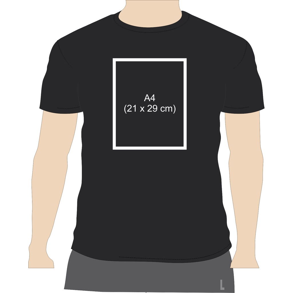 Jual Kaos Custom Premium 32s + Sablon A4 | Shopee Indonesia
