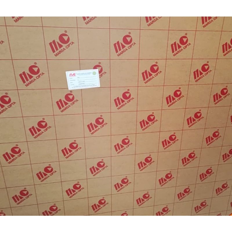 Jual Akrilik lembaran tebal 2mm, merek Astari glass, ukuran A4 21x30cm ...