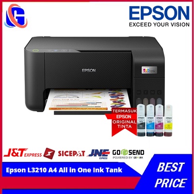 Jual Printer Epson L3210 A4 All in One Ink Tank Printer | Shopee Indonesia