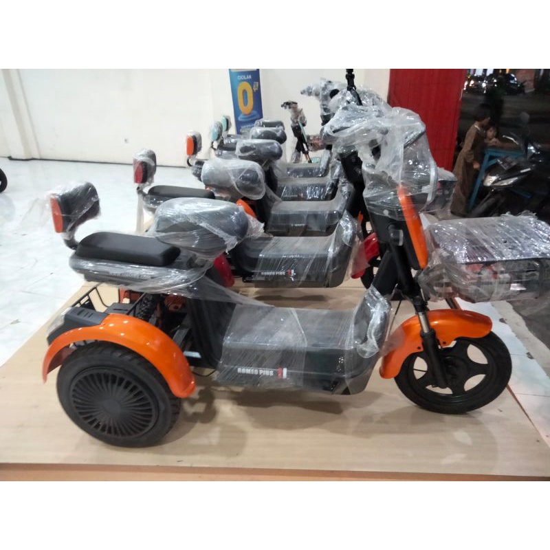 Jual Sepeda Listrik Roda 3 Uwinfly Romeo | Shopee Indonesia