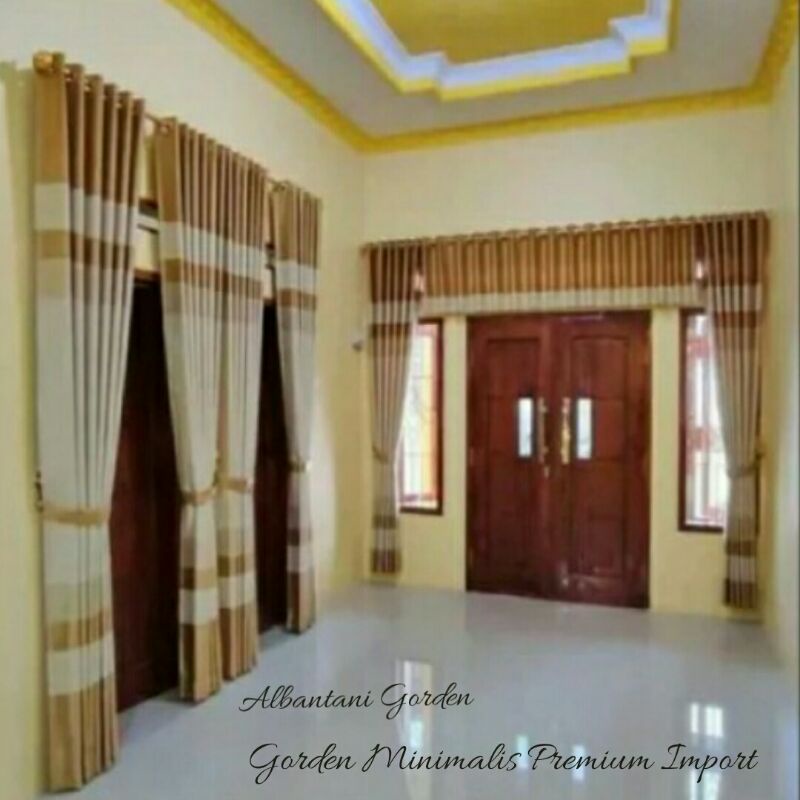 Jual Gorden Blackout Premium Import Gordyn Moderen Hordeng Jendela ...