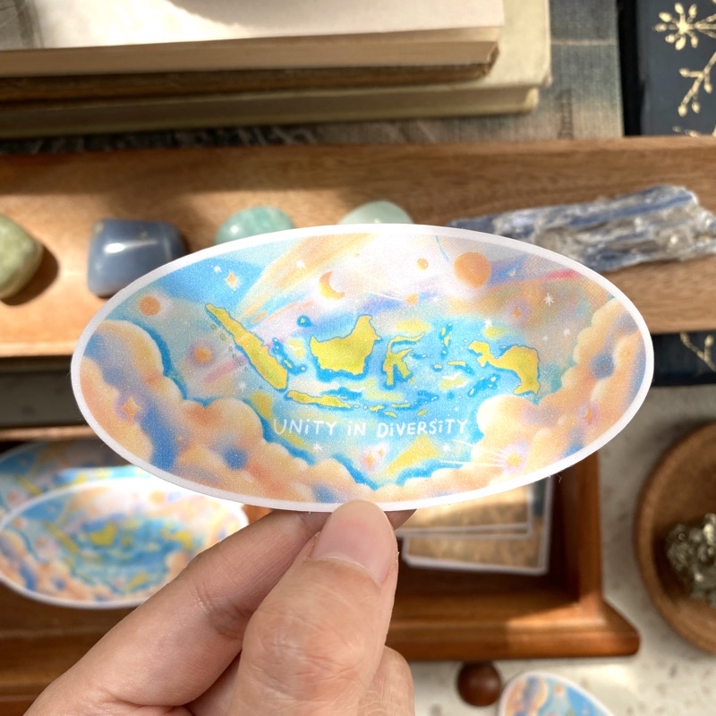 Jual Unity in Diversity - Vinyl Sticker (waterproof) | Shopee Indonesia