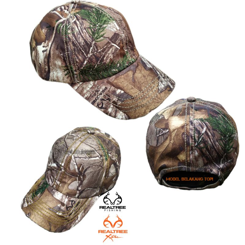 Jual Topi berburu camo loreng doreng army realtree xtraa | Shopee Indonesia