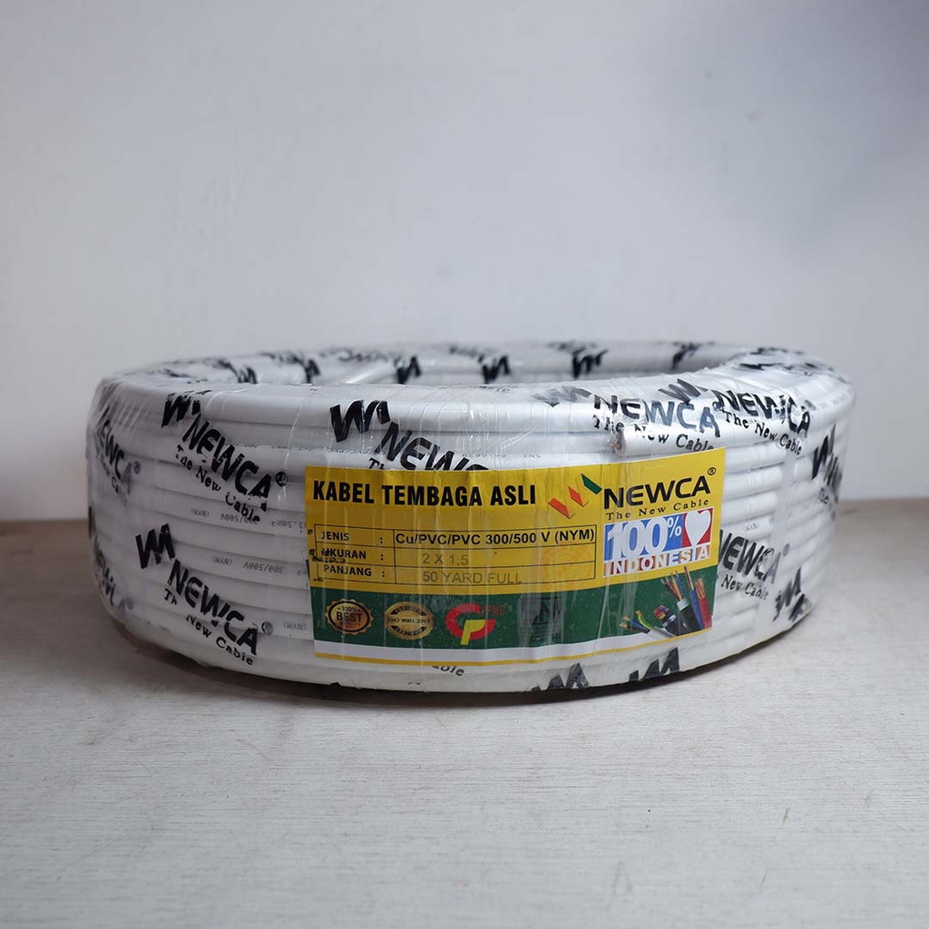 Jual Kabel Listrik Tunggal Murah Ukuran 2x1,5 50 yard | Shopee Indonesia