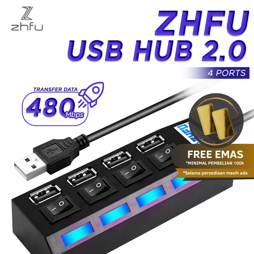 Jual USB Hub Terlengkap & Harga Terbaru April 2026 | Shopee Indonesia