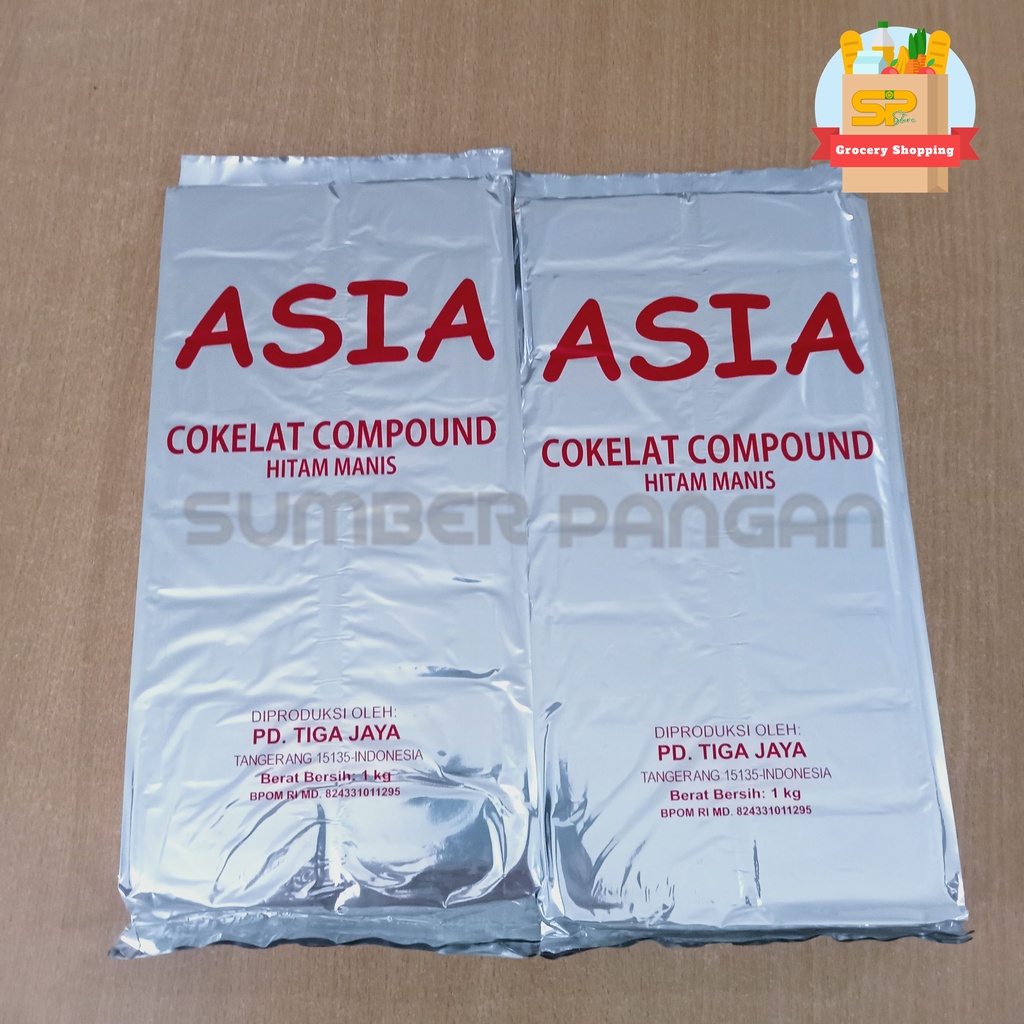 Jual ASIA Baking Chocolate / Coklat Compound / Coklat Manis Batang 1kg ...