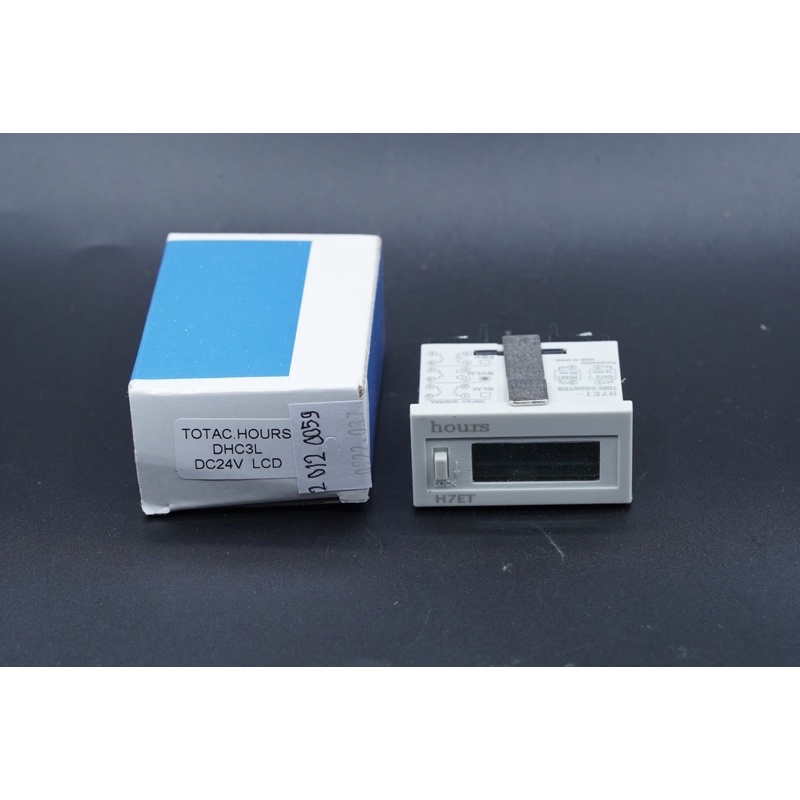 Jual HourMeter Digital DC 24V LCD Hour Meter H7ET-BM Counter DHC3L ...