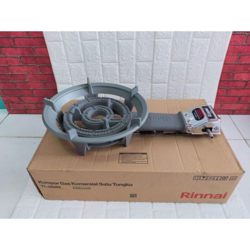 Jual Rinnai Kompor Gas Komersial 1 Tungku Low Pressure TL-289 RI ...