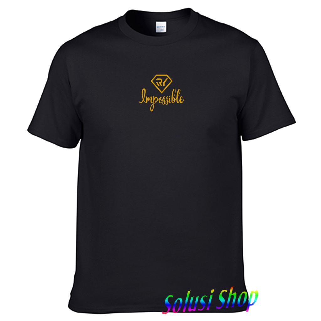 Jual Kaos Pria / kaos Pendek RY Impossible Gold / Kaos Distro / Kaos ...