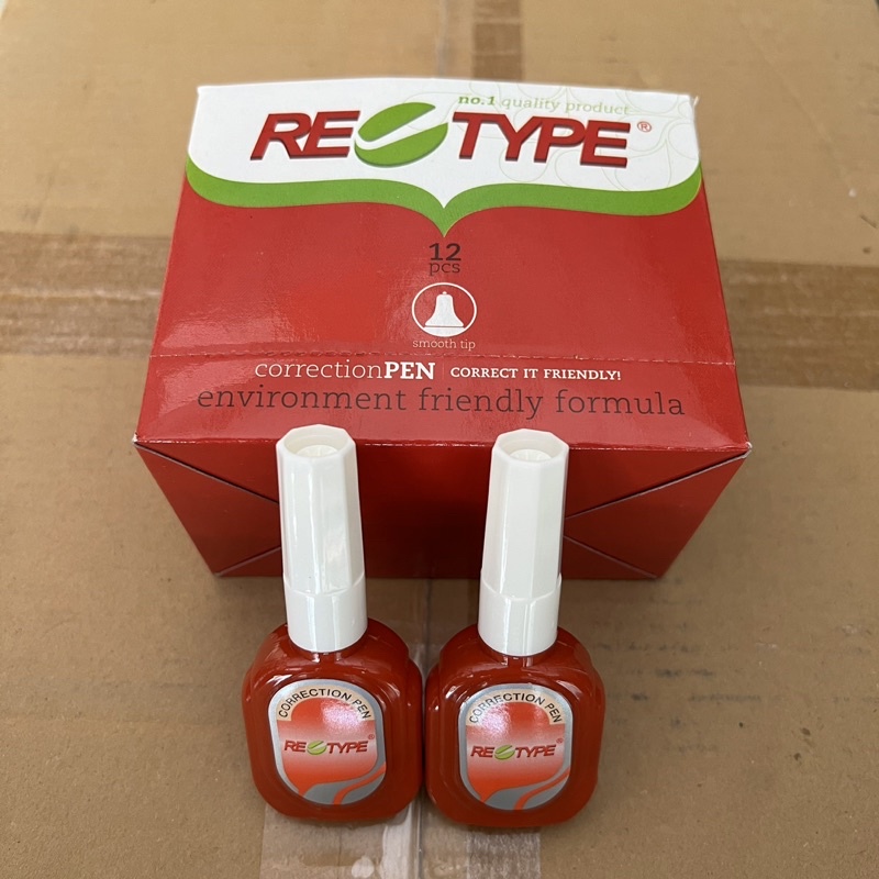 Jual Correction Pen / Fluid RE TYPE isi 12 pcs | Shopee Indonesia