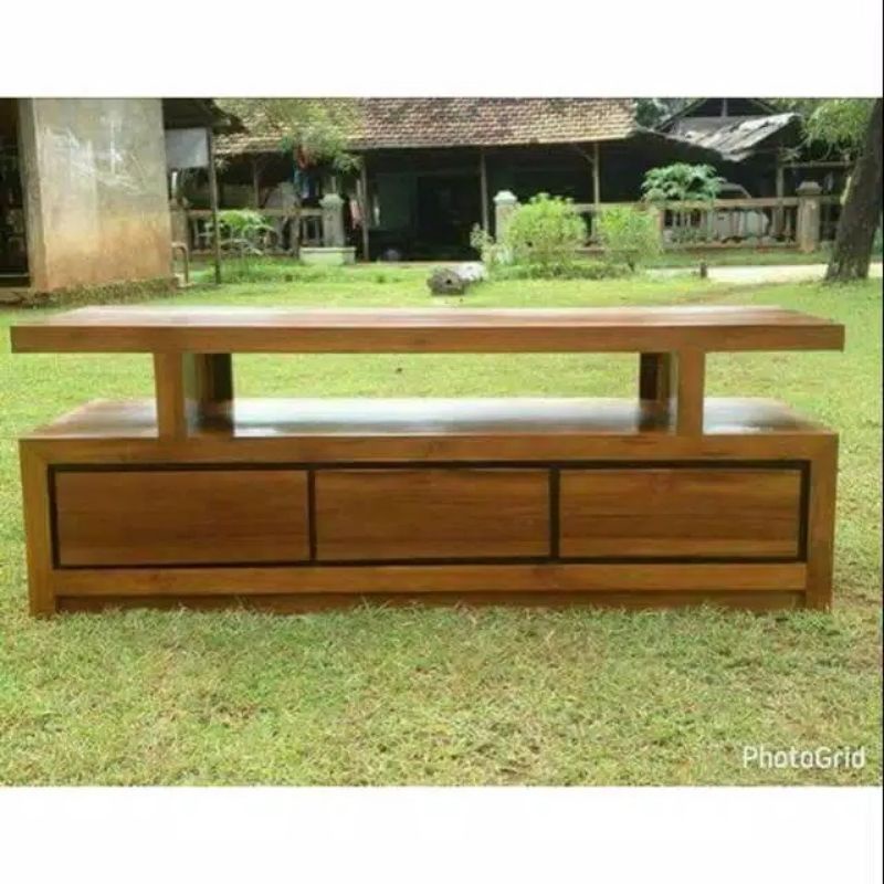 Jual Bufet pendek 150 200 cm minimalis retro modern buffet meja tv ...