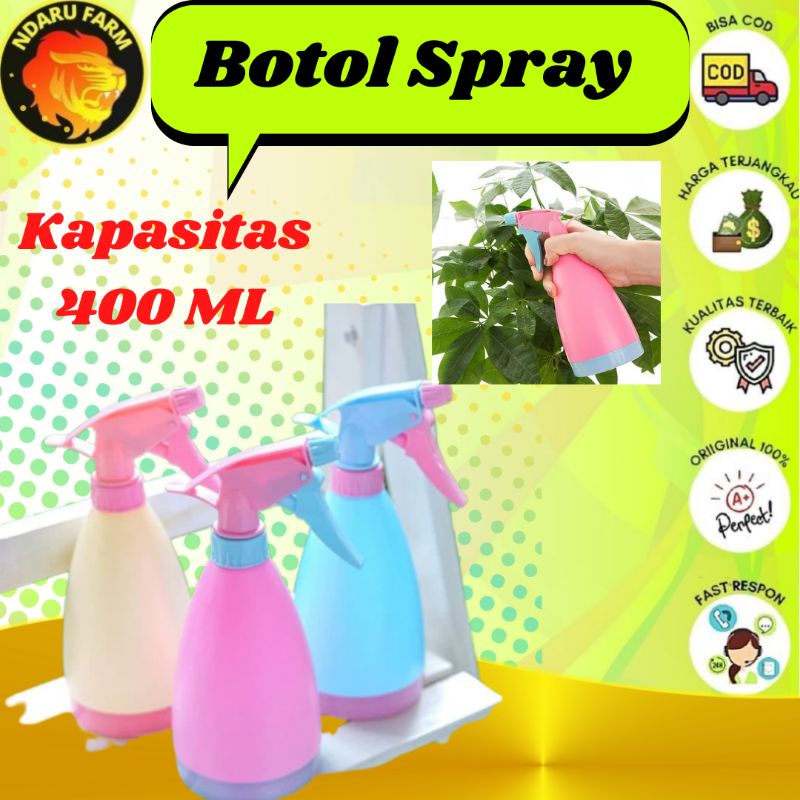 Jual Botol Spray Multifungsi Semprot Tanaman Botol 400 ML NDARUFRAM ...