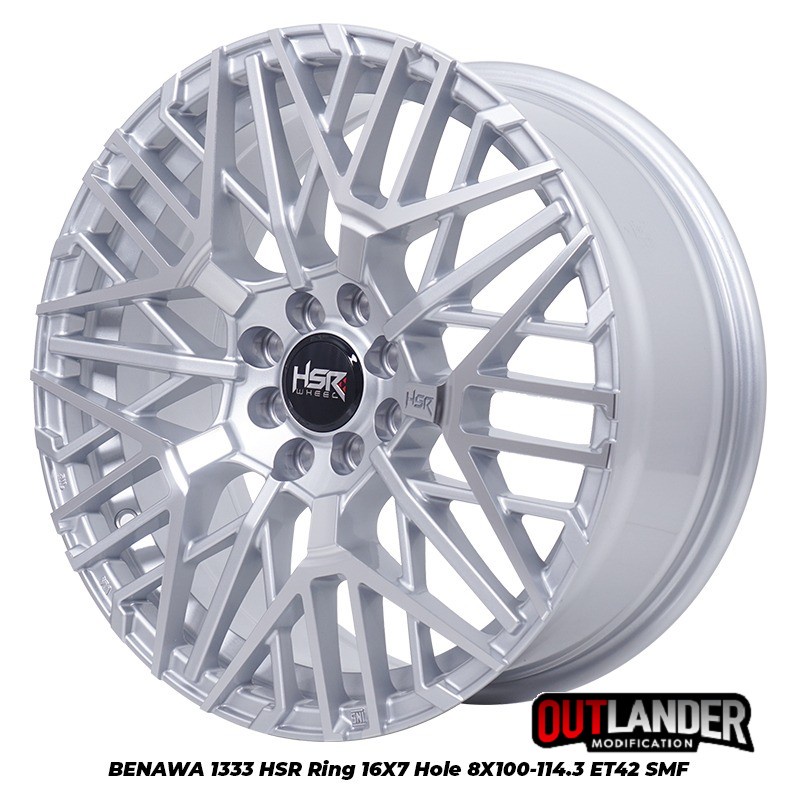 Jual Velg Racing Ring 16 Hsr Type Benawa R16 Pelek Mobil Datsun Go Wonder Ayla Carry Panther ...