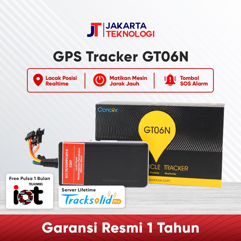 Jual Paket Hemat Gps Tracker Mobil Concox GT06N SERVER LIFE TIME FREE 1 BULAN | Shopee Indonesia