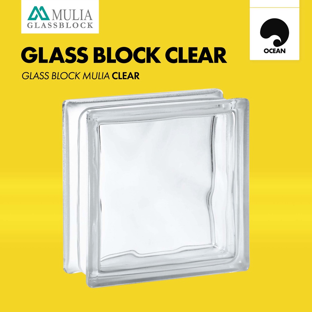 Jual GLASS BLOCK DINDING MULIA / GLASS BLOK KACA RUMAH | CLEAR | Shopee ...