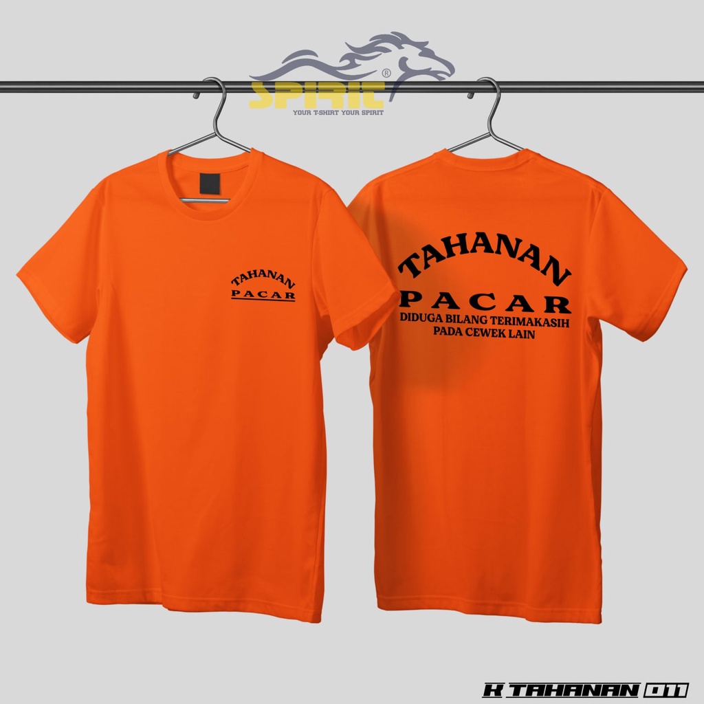 Jual Baju kaos tahanan pacar diduga bilang terima kasih ke wanita lain ...