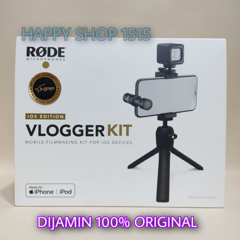 Jual RODE VLOGGER KIT for iPhone & iOS devices /rode microphone ...