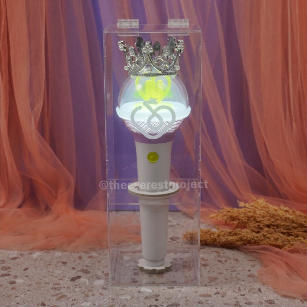 Jual Lightstick IU Versi 3 x Crown / Box Lightstick Akrilik IU Versi 3 ...