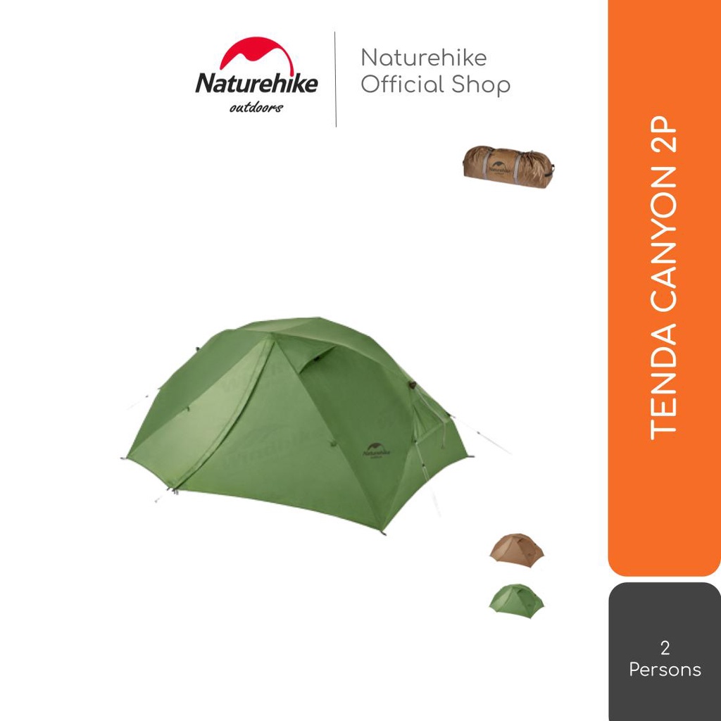 Jual TENDA CANYON 2P / 2 ORANG OTOMATIS CAMPING NATUREHIKE NH22ZP005 ...