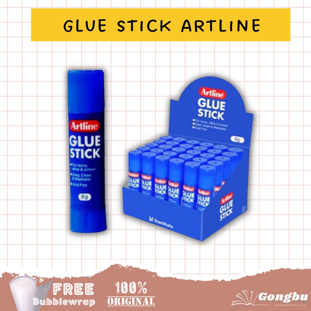 Jual ARTLINE GLUE STICK / LEM KERTAS EG-8 KECIL (ECER) | Shopee Indonesia