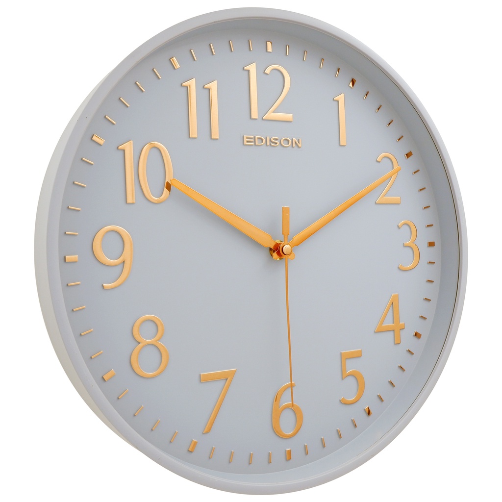 Jual Jam Dinding Edison EDW 320 T38 Timbul Diameter 320mm 32cm | Shopee ...