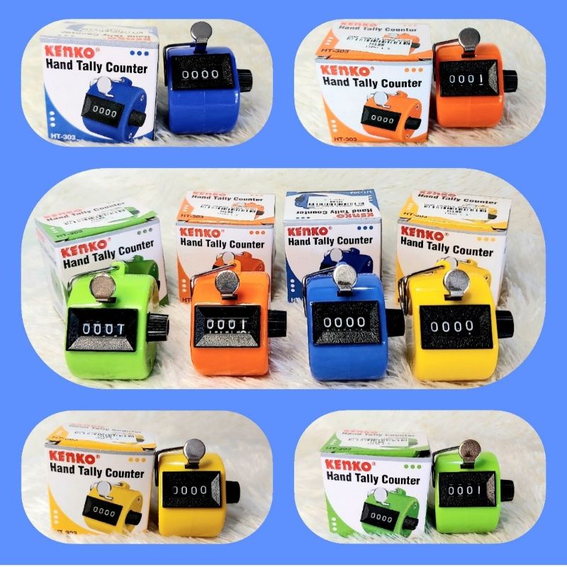 Jual Hand Tally Counter Kenko HT-303 alat bantu hitung ++++ | Shopee ...