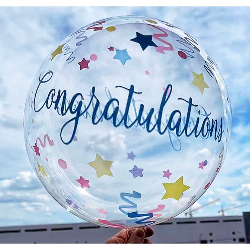 Jual Balon PVC transparant / Balon PVC happy birthday / Balon happy ...