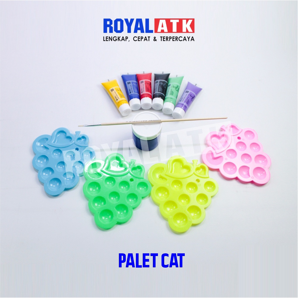 Jual Pallet Palet Gambar Lukis Model Motif Anggur Warna | Shopee Indonesia