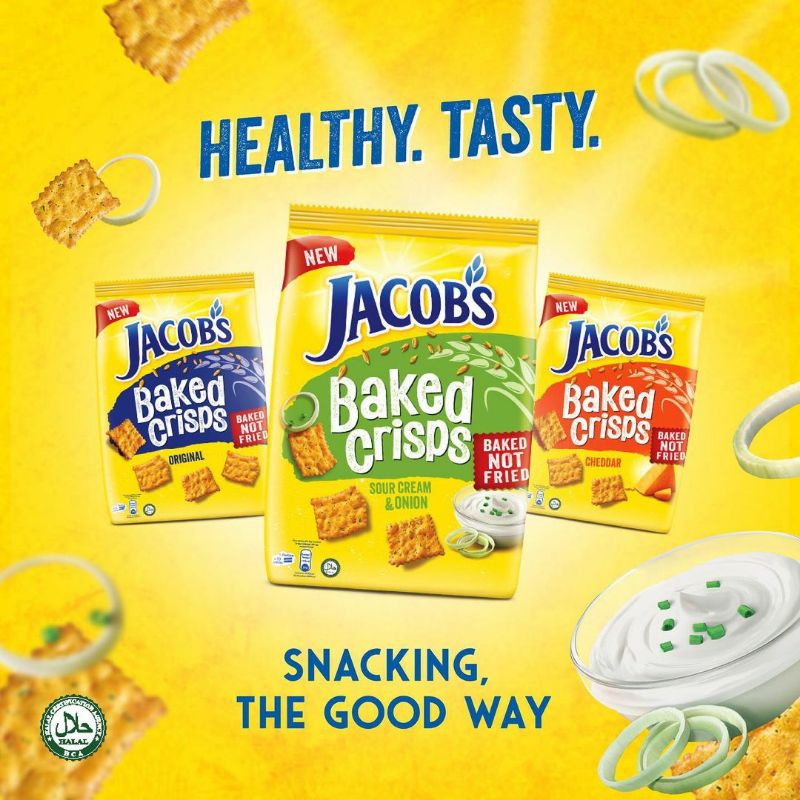 Jual Jacob's Baked Crisp Halal (Small and Big Pack) | Shopee Indonesia