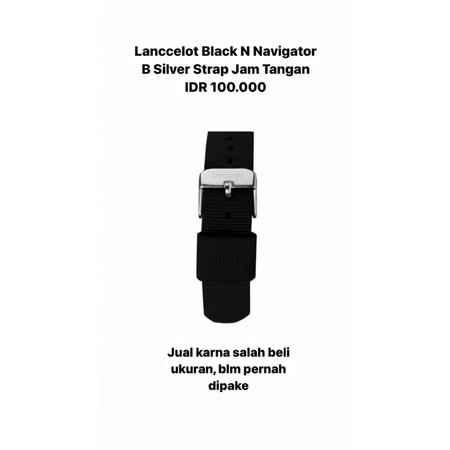 Jual tali jam Lancelot | Shopee Indonesia