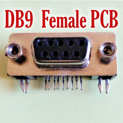 Jual 5Pcs konektor DB 9 pin PCB Board DB9 female | Shopee Indonesia