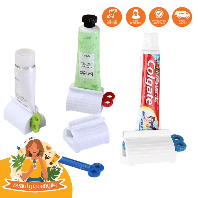 Jual Penjepit Odol Model Roll Putar / Penjepit Roll Pasta Gigi Model ...
