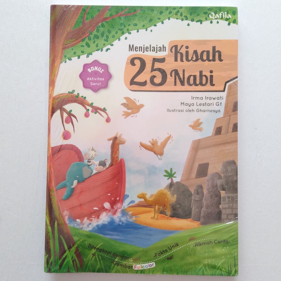 Jual Buku cerita anak islam Menjelajah Kisah 25 Nabi Qafila | Shopee Indonesia