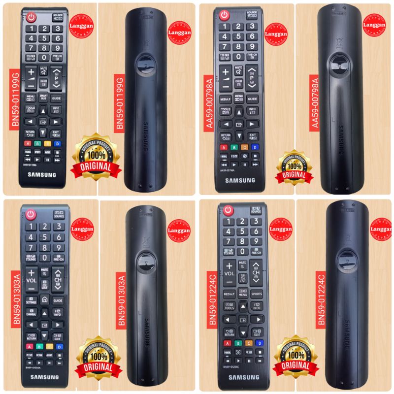 Jual Remote Remot TV SAMSUNG Original LED LCD Smart Tv HUB Netflix UHD AA59- / BN59- Ori Asli ...