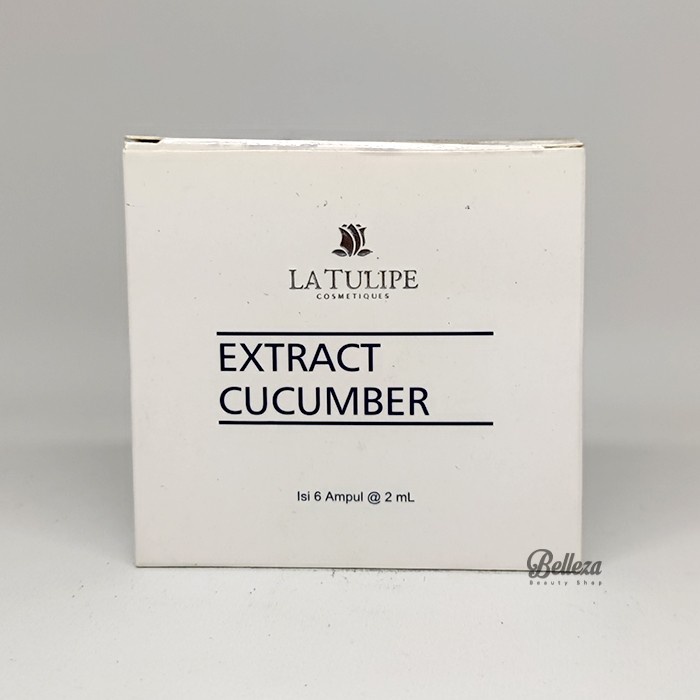 Jual La Tulipe Extract Cucumber (6 Ampul) | Shopee Indonesia