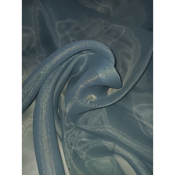 Jual kain organza silk/kain kaca | Shopee Indonesia