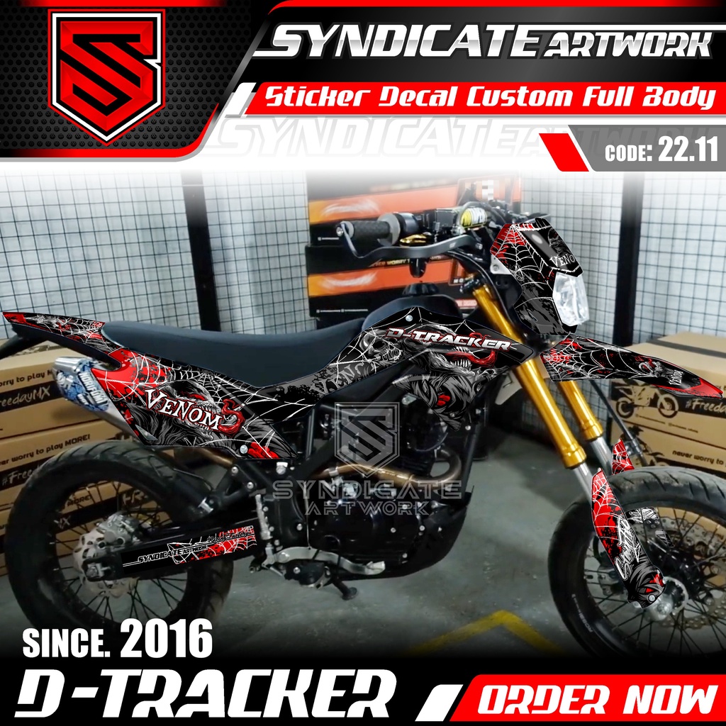 Jual Decal Stiker Motor Kawasaki KLX Dtracker 150 SE Full Body ...