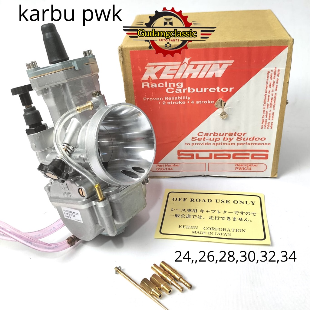 Jual Karburator Carburator Karbu Keihin type PWK SDC 24 26 28 32 34 Airstrake 33 35 38 | Shopee ...