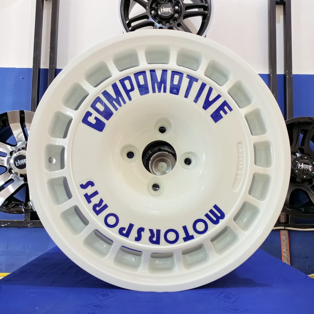 Jual Velg Mobil Racing COMPOMOTIVE Ring15 Untuk Brio, Ayla, Jazz ...