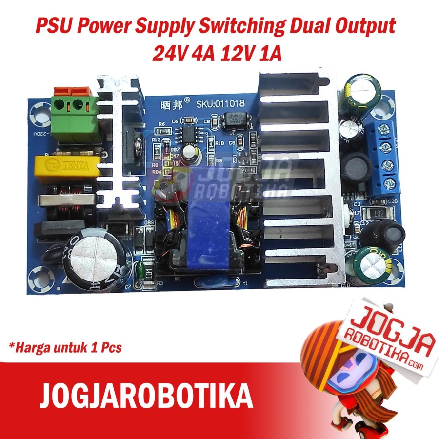 Jual PSU POWER SUPPLY SWITCHING DUAL OUTPUT 24V 4A 12V 1A | Shopee ...