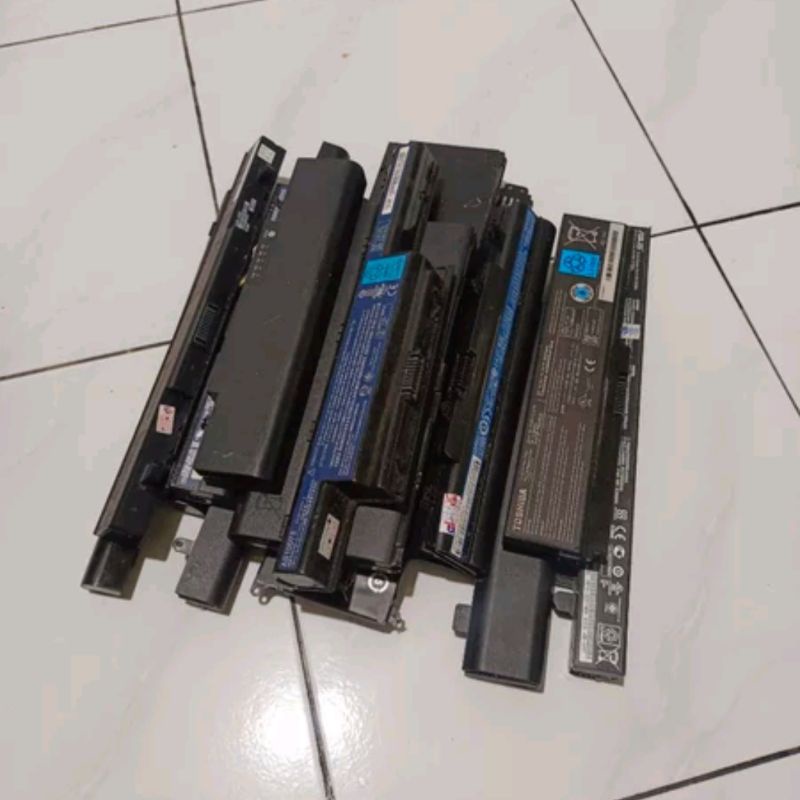 Jual baterai battery batrai laptop notebook rusak dron no charger error ...