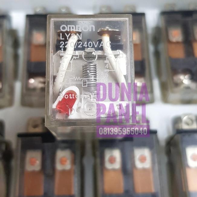 Jual RELAY OMRON LY2N 220VAC 10A 8PIN LY2 N 220VAC ORIGINAL | Shopee Indonesia