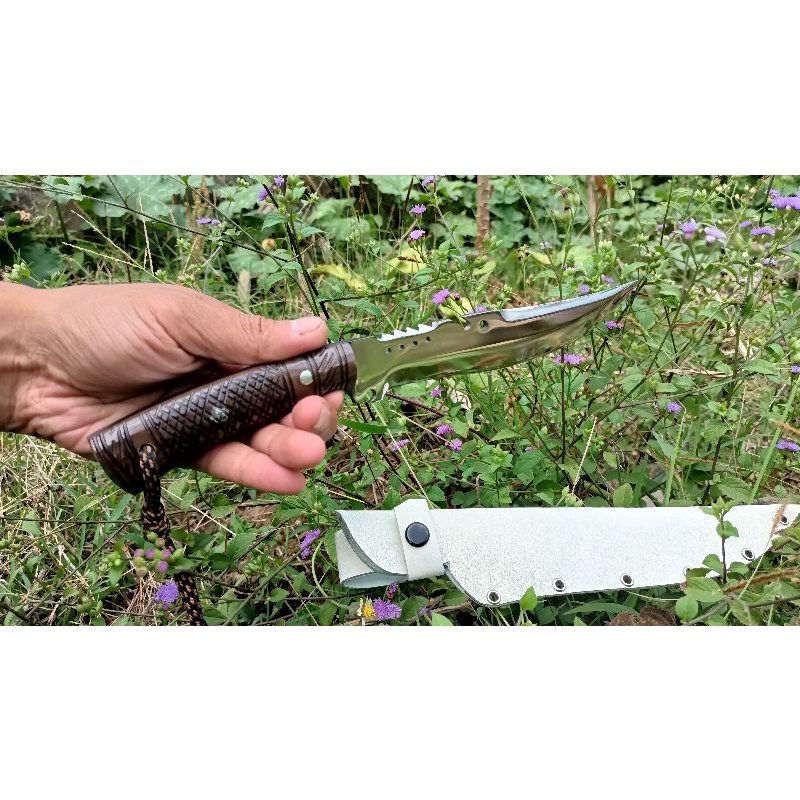 Jual pisau rambo kecil. pisau berburu hanting model terbaru gagang ...