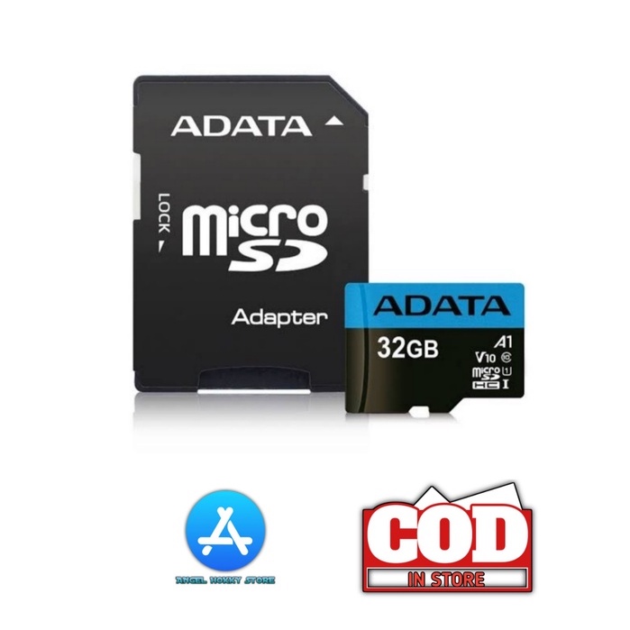 Jual ADATA micro SDHC UHS-I Class10 Premier + Adapter SD 32GB RESMI ...