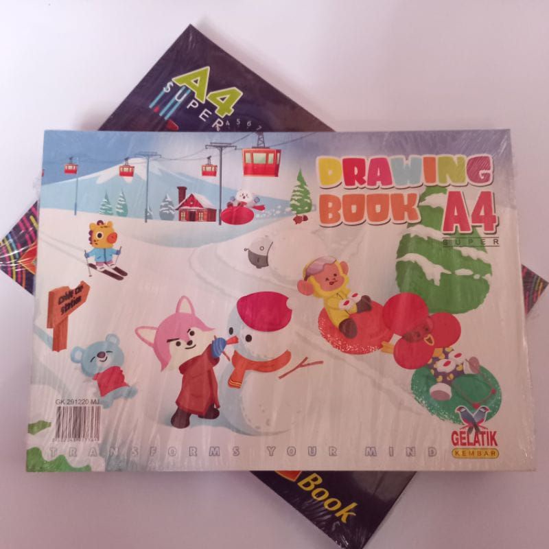 Jual Buku Gambar A4 / Drawing book (1 pack isi 10 pcs) | Shopee Indonesia