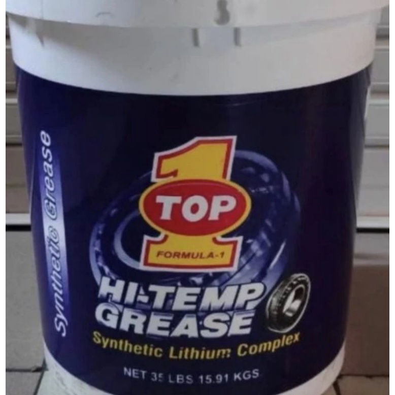 Jual Gemuk Top 1 Grease High-Tempt Synthetic 16kg Original | Shopee ...