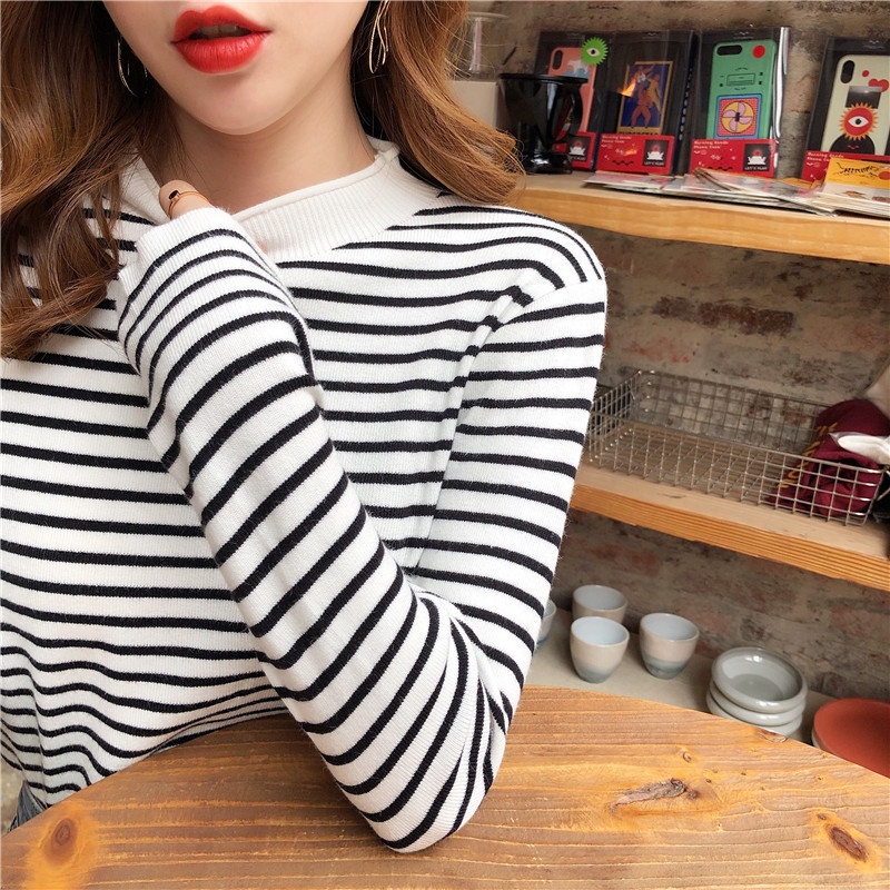 Jual AJWShop TM Inner Rajut Turtleneck Lengan Panjang Model Terbaru ...