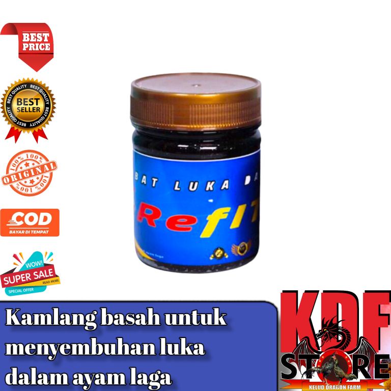 Jual Obat Luka Dalam Basah REFIT PLUS | Shopee Indonesia
