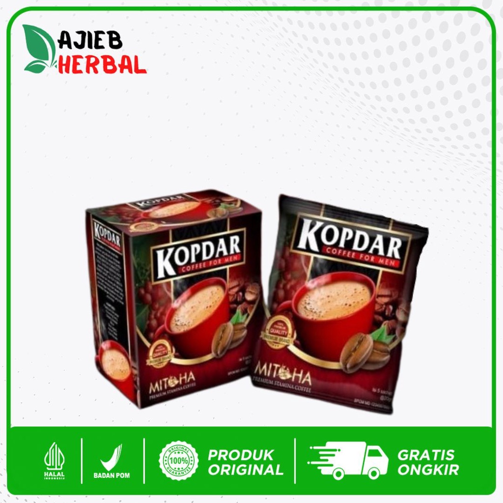 Jual KOPI KOPDAR isi 5 sachet Original | Shopee Indonesia